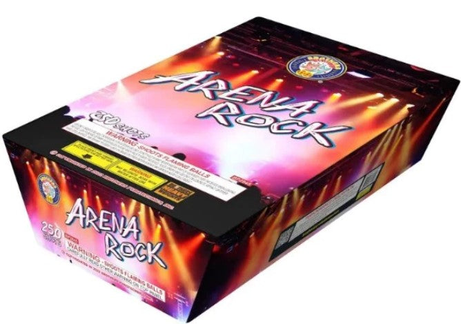 Arena Rock 250'S - Item # BP2845 – Liberty Fireworks