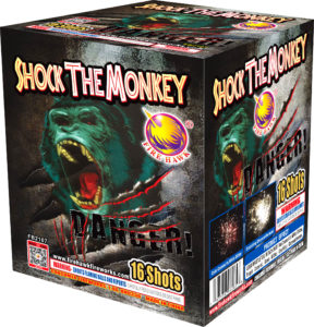 Shock the Monkey -Item # FB2107 – Liberty Fireworks