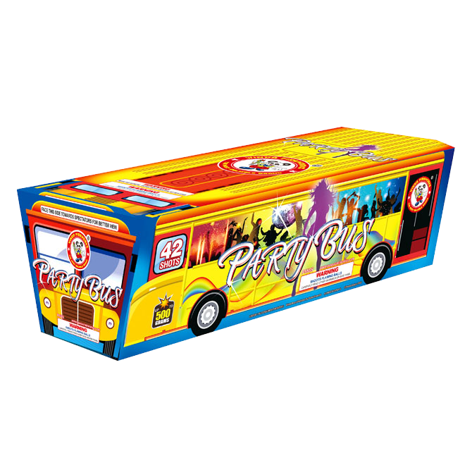 Party Bus 42'S - Item # P5555 – Liberty Fireworks