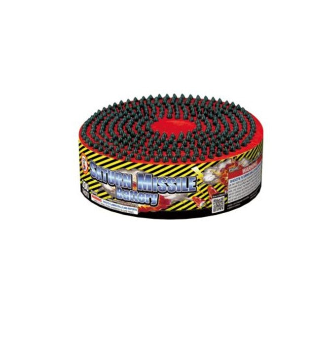 SATURN MISSILE BATTERY 300'S - Item # P5604E – Liberty Fireworks