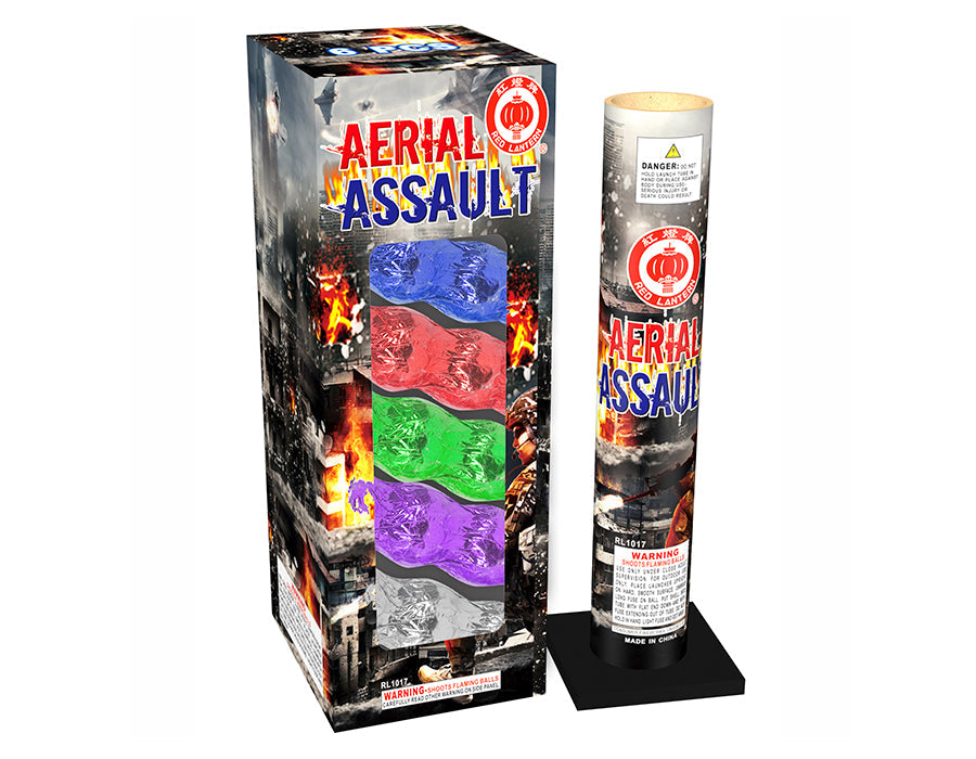 AERIAL AUSSAULT - Item # RL1017 – Liberty Fireworks