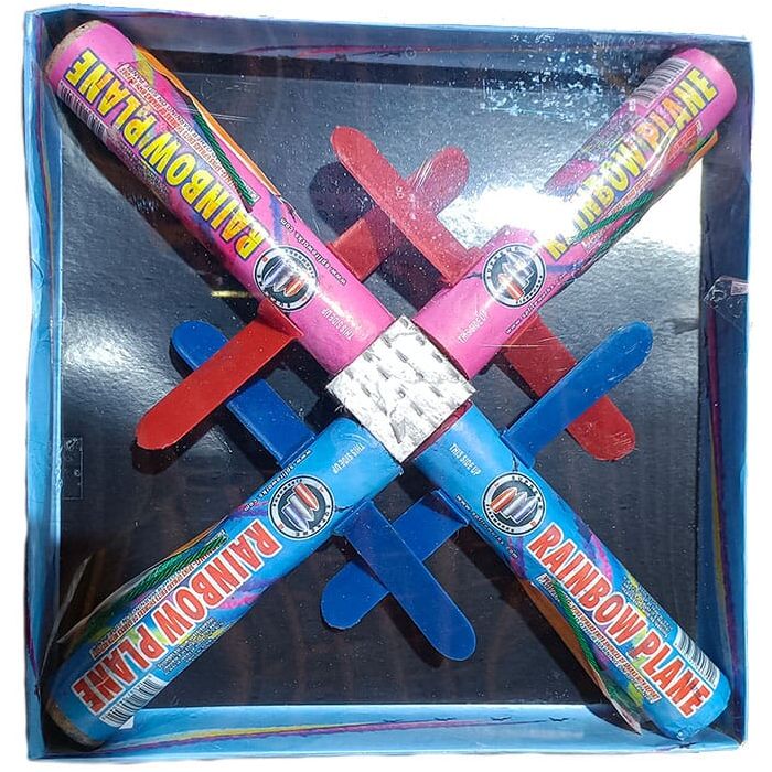 Rainbow Plane - Item # SP1517 – Liberty Fireworks