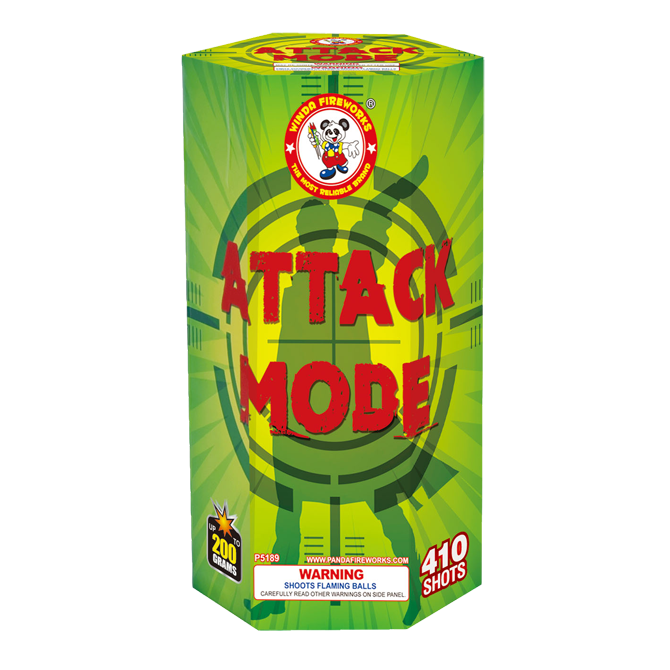 Attack Mode - (8 units) - Wholesale – Liberty Fireworks