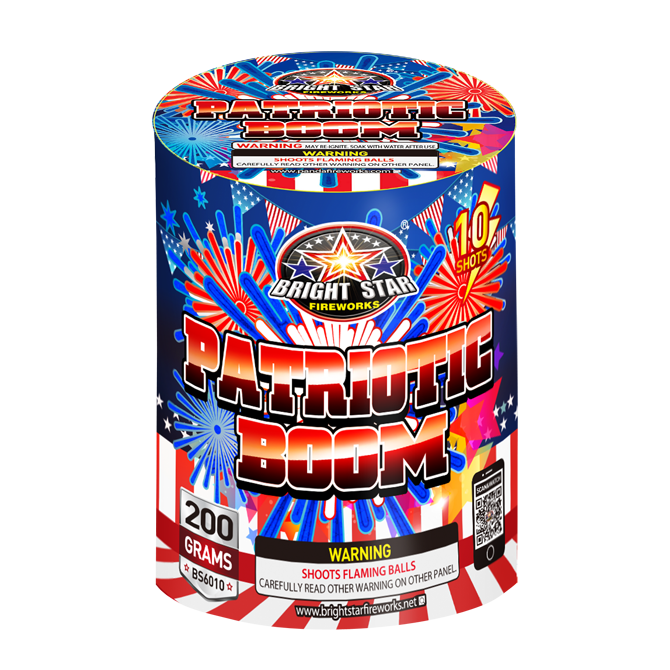Patriotic Boom - Item # BS6010 – Liberty Fireworks