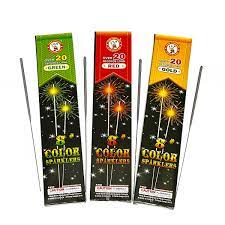 8" COLOR SPARKLERS - Item # P-0740 – Liberty Fireworks
