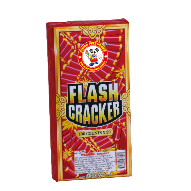 FLASH CRACKER 100ct. - Item # P-T724A – Liberty Fireworks