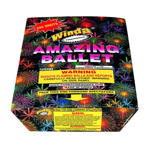 AMAZING BALLET 220'S - Item # P5317 – Liberty Fireworks