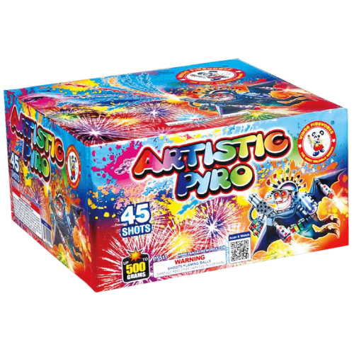 ARTISTIC PYRO 45'S - Item # P5511 – Liberty Fireworks