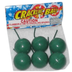 CRACKLING BALL - Item # SP-0205A – Liberty Fireworks