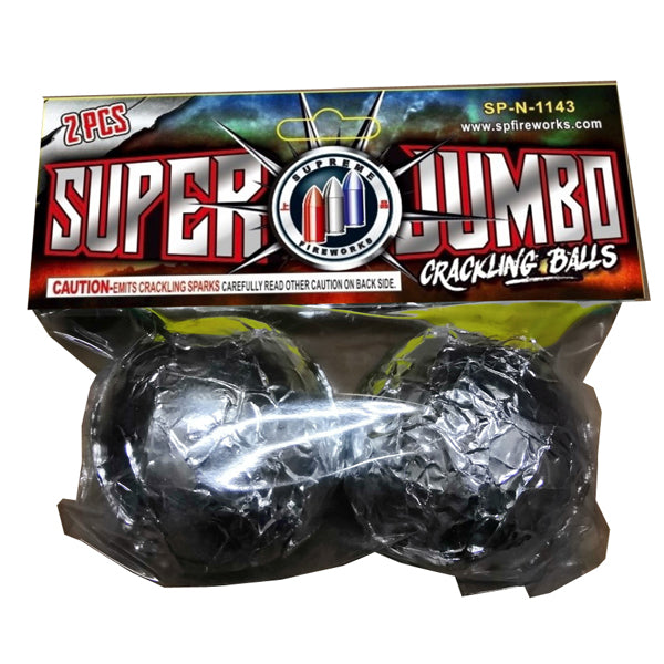 Super Jumbo Crackling Balls - Item # SP-N-1143 – Liberty Fireworks