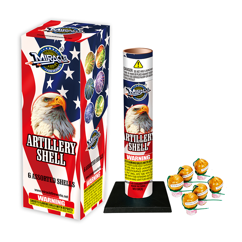 ARTILLERY SHELL - Item # W515B(S) – Liberty Fireworks